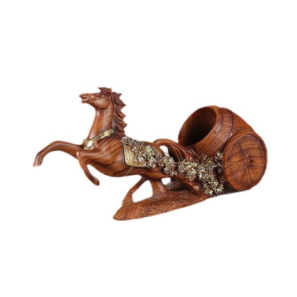 説明:[馬ワインボトルホルダー]: このワインラックはaniaml像を特徴とする装飾品です.お気に入りのワインのボトルを飾るために.ご自宅のインテリアにエレガントでユニークな追加品です[素材]: 樹脂製で.職人技が光る.クリエイティブなワイ...