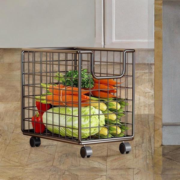 説明: casion簡単にアクセスできるオープンデザイン]:ストレージバスケットのオープントップデザインにより.アイテムを簡単につかんで保管することができ.キッチン.ベッドルーム.またはバスルームでの日常的な使用に便利になります[360°モ...