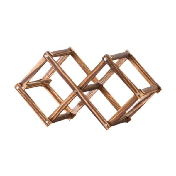 説明:[ワイン収納]: この木製ワインラックは.ご家庭のキッチンバーキャビネットにワインボトルを水平に収納できるように設計されています. [便利な折りたたみ式デザイン]: 折りたたみ式構造の自立型ワインラックは.収納や配置が簡単で.リビング...