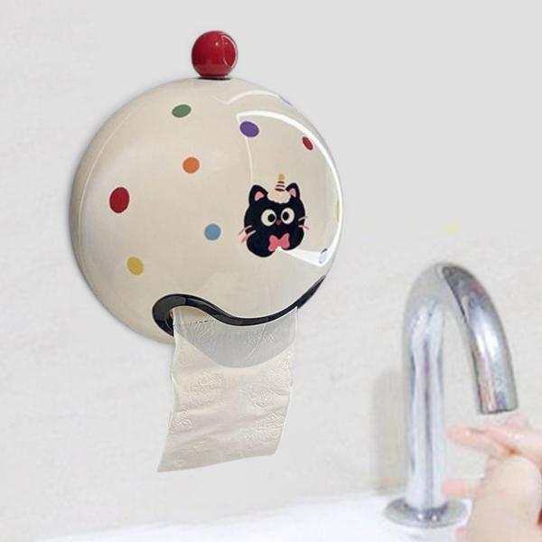 説明:素材: PP素材で作られたこのティッシュボックスは.どんな環境にもシームレスに溶け込み.バスルームの装飾に最適です.デザイン: このトイレットペーパーホルダーはクリエイティブなカラフルなドットデザインが特徴で.バスルームに最適です.壁...