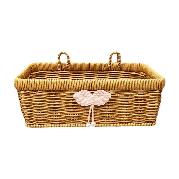 説明:[プレミアム素材]: PP素材で作られたこのバスケットは.エレガントで見た目にも美しい人工ラタンの手編みデザインが特徴です.丈夫で水で直接洗えるので.長期間使用できます. [多用途の吊り下げデザイン]: バスケットを壁.ドア.ブランコ...