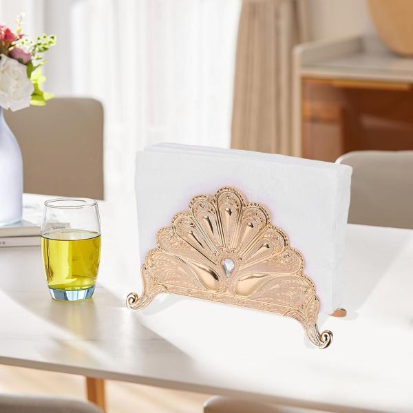 説明:[エレガントなヨーロピアンデザイン]: このナプキンホルダーは洗練されたヨーロピアンスタイルが特徴で.クリエイティブで豪華なデザインが空間に優雅さを添えます. [プレミアム素材]: ティッシュディスペンサースタンドは高品質の亜鉛合金製...