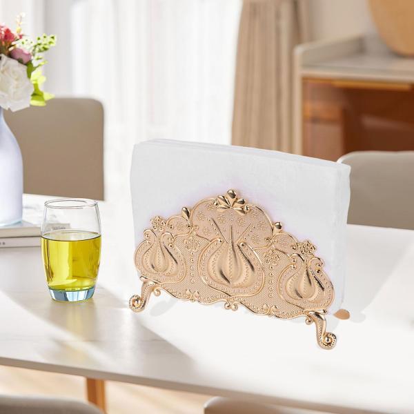 説明:[エレガントなヨーロピアンデザイン]: このナプキンホルダーは洗練されたヨーロピアンスタイルが特徴で.クリエイティブで豪華なデザインが空間に優雅さを添えます. [プレミアム素材]: ティッシュディスペンサースタンドは高品質の亜鉛合金製...