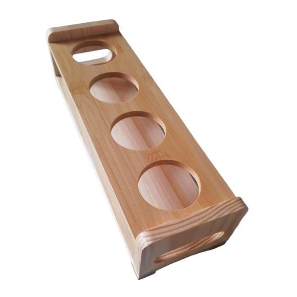 説明:[多用途収納ソリューション]: この竹製ラックは.最大4つのショットグラスを収納できるように設計されており.キッチンやバーエリアでグラスを整理して展示するのに最適です. [竹製構造]: 竹で作られたこの収納ラックは.ショットグラスをき...