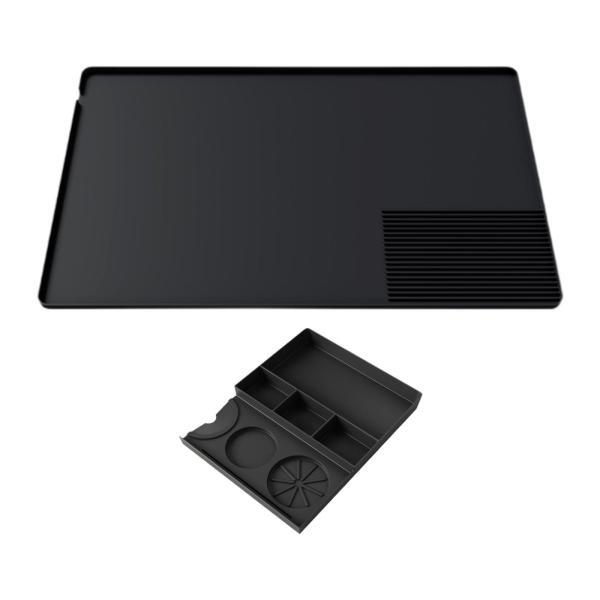 説明:[多機能]: このシリコンマットは.コーヒータンパーマット.トレイ.ハンドルタンピングパッド.滑り止めツール.収納マットなど.多目的に使用できます.様々なニーズに便利なソリューションを提供します. [高品質シリコン素材]: 高級シリコ...