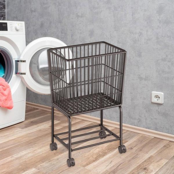 説明:[プレミアム素材]: ワイヤーランドリーバスケットカートは鉄素材で作られており.耐摩耗性があり.頑丈で壊れにくく.長期間使用できます. [移動が簡単]:360度回転する4つの車輪を備えたローリングランドリーカートは.スムーズで簡単な移...