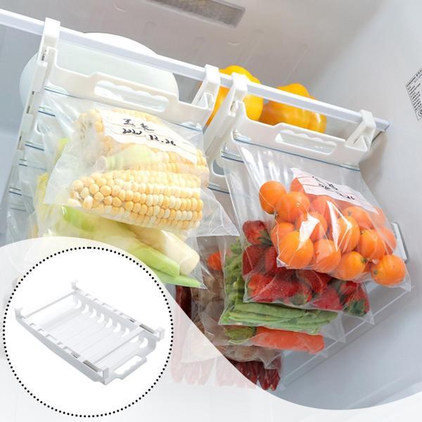 説明:[冷蔵庫の整理整頓を最大限に]: この革新的な吊り下げ式収納ラックは.冷蔵庫内に追加の階層型収納を作り.整理された食品配置のための複数のスロットを提供し.乱雑で混雑した冷蔵庫の棚のイライラを解消し??ます. [スムーズな引き込み式引き...