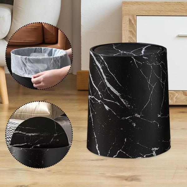 説明:[エレガントな大理石柄デザイン]: このスタイリッシュなゴミ箱は.リアルな大理石柄が特徴で.どんなお部屋にも装飾的な優雅さを加えながら.機能的な廃棄物処理を提供します. [二層構造]: 革新的な二重コンパートメント設計を採用したこの実...