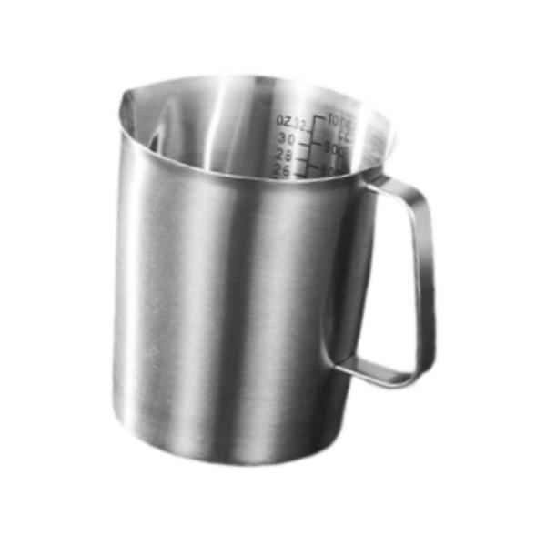 説明: [正確]: ステンレススチール製の計量カップ.オンスとミリリットルの両方の二重目盛りの計量目盛りにより.コーヒー.ミルクティー.ベーキングのニーズに合わせて正確な分量を管理できます. [素材]: ミルク泡立てカップは.耐久性を高め....