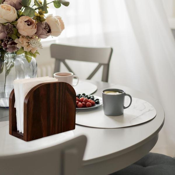 説明: [素朴]この木製ナプキンホルダーでダイニング体験を向上させましょう.キッチンやレストランのテーブルトップの見た目を高めるようにデザインされています. [便利]複数のナプキンを簡単に取り出せるので.連続使用が可能で.忙しい時間帯にも便...