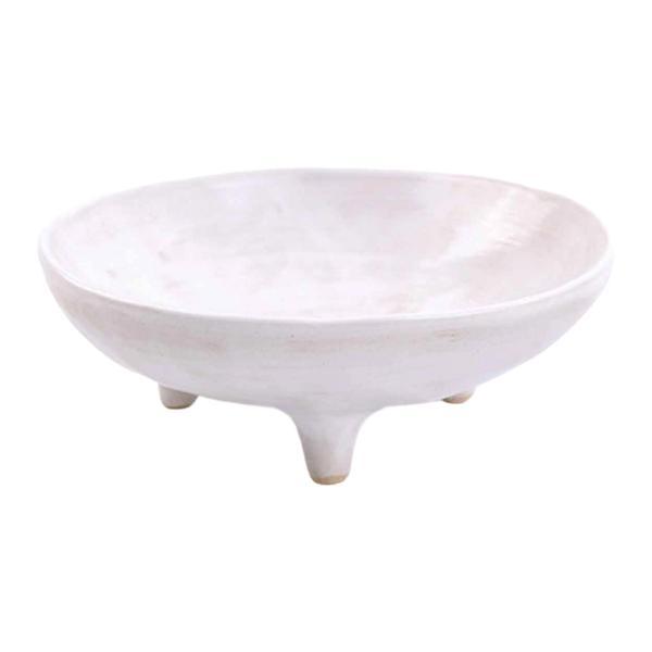 説明: [ユニークなデザインと素材]: この台座プレートは.手作りの素朴なセラミック素材と3本の脚の形状が特徴で.どんな環境でも際立つユニークな美しさを提供します. [多用途]: この脚付きプレートは.リビングルーム.ダイニングエリア.応接...