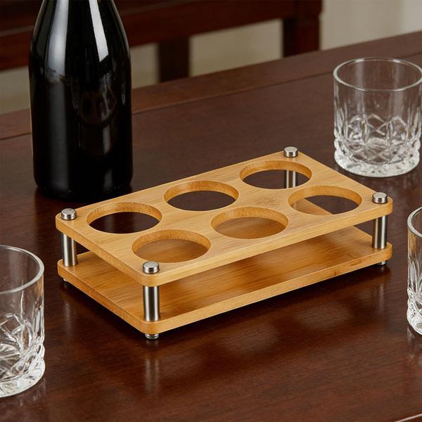 説明: [素材]: 竹素材で作られたメガネホルダー.丈夫な構造 [ガラストレイホルダー]: カップを置くのに十分なスペースがあり.デスクをきれいに保ちます. [使いやすい]: サービングトレイ.しっかりと安定して配置し.マグカップを整理整頓...