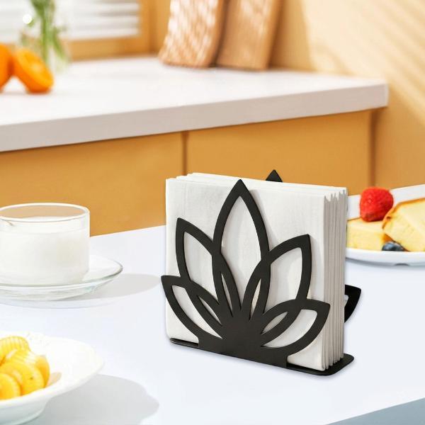 説明: [省スペース]: 縦型スタンド設計により.ダイニングテーブルのスペースを最大限に活用でき.ナプキンも簡単に取り出せます. [安定性]:ナプキンホルダーは頑丈な構造で.倒れることなく直立した状態を保ち.ほとんどの標準的な正方形のナプキ...