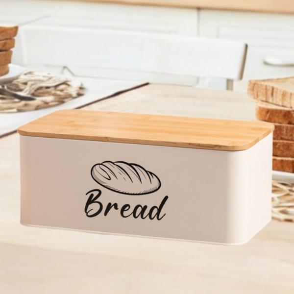 説明: [素材]ブレッドボックスは炭素鋼製で.竹製の蓋が付いています.強度と耐久性を兼ね備えています. [鮮度]パン保存容器は通気性のある構造で設計されており.湿気の蓄積を防ぎながらパンや焼き菓子をより長く新鮮に保ちます. [多用途性]長方...