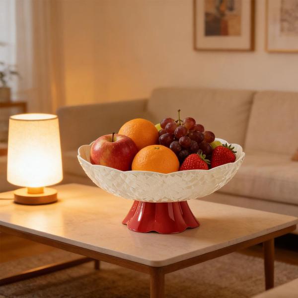 説明: [汎用性]果物.スナック.ドライフルーツ.キャンディーなどを盛り付けるのに最適なこの多目的トレイは.家族の集まりや日常使いに欠かせないアイテムで.さまざまな場面でのさまざまなニーズに対応します. [スタイリッシュなデザイン]モダンで...