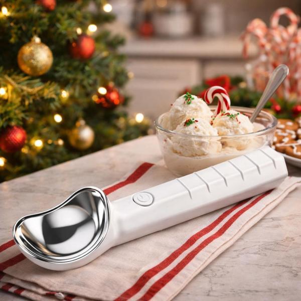 説明: [革新的]電気加熱式アイスクリームスクープは固いアイスクリームも楽に溶かし.素早く簡単に盛り付けができます. [素材]長期使用に耐え.錆びにくいステンレス鋼素材を使用 [便利]USB充電ケーブル付属で充電可能.いつでもどこでも持ち運...