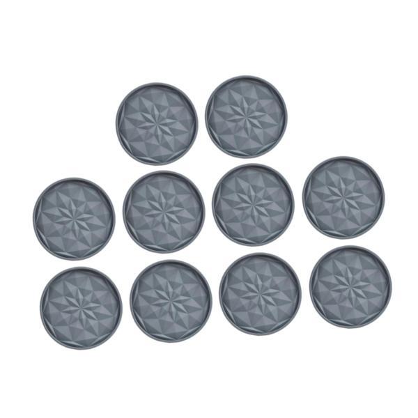 説明: [花柄デザイン]この再利用可能なドリンクコースターは.テーブルセッティングを華やかにする花柄のエレガントなデザインです.サイズは10cm/3.94インチです. [耐熱性]110℃までの温度に耐え.テーブルトップを熱い飲み物から効果的...