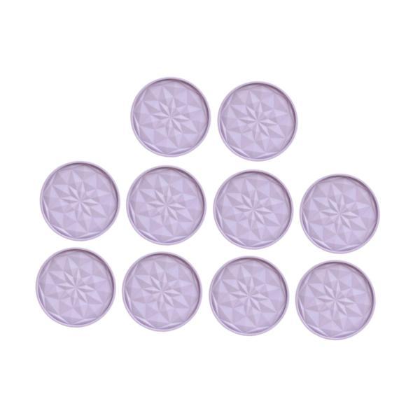 説明: [花柄デザイン]この再利用可能なドリンクコースターは.テーブルセッティングを華やかにする花柄のエレガントなデザインです.サイズは10cm/3.94インチです. [耐熱性]110℃までの温度に耐え.テーブルトップを熱い飲み物から効果的...