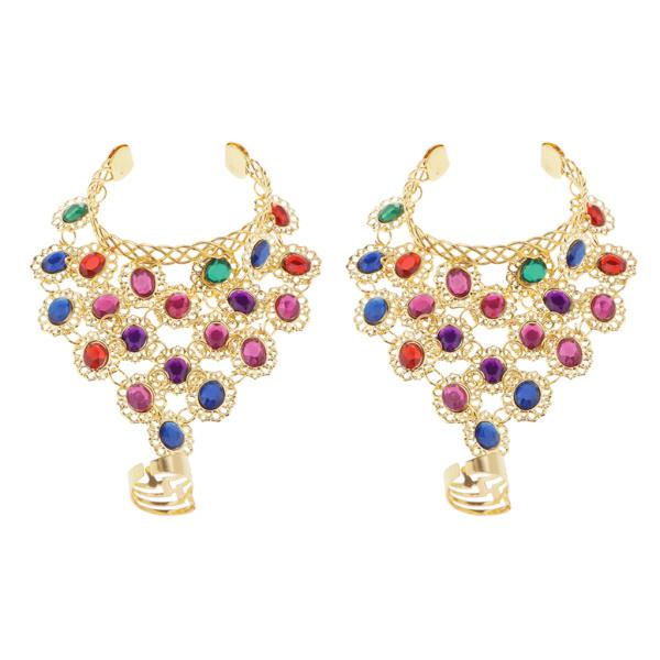 説明:ベリーダンサーのためのすばらしい付属品.1つのサイズはほとんどの女性の女の子に合います. アクセサリーにアクセサリーを追加したり.衣装にフレアを追加したりするのに最適です. あなた自身のジュエリーワードローブに素敵な贈り物や素晴らしい...