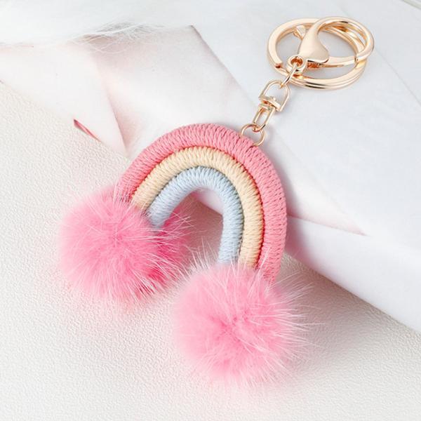 説明:バックパックやキーの飾り付けに適した.虹の形とフレッシュでエレガントな色のボヘミアン織りのレインボーキーホルダー.高品質の合金と綿のタッセル素材で作られています.軽量で豪華なボールは手触りが柔らかいです.カラフルなデザインは魅力的で....