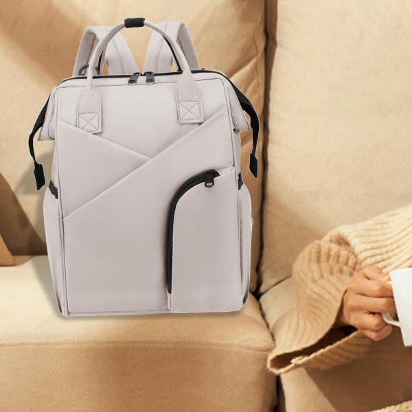 説明:大容量:日用品のアクセサリーを保管するのに十分なスペースを提供します多機能トラベルママバッグ:ボトルやティッシュを収納できるサイドポケット2つ.外側に大きなバックポケット1つ防水おむつバックパック: 防水生地と裏地で簡単に拭いてきれい...