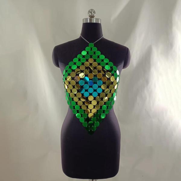 説明:[プレミアム素材]: このスパンコールタンクトップベストは.上質なアクリルスパンコールで作られており.素晴らしい仕上がりで.スタイリッシュで快適で耐久性があります.サイズ: 長さ42cm/16.54インチ.バスト84cm/33.07イ...