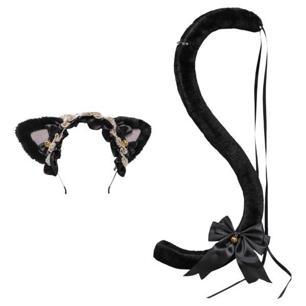 説明:[猫コスプレセット]:しっぽ1本.猫耳カチューシャ1本が含まれます.ファッション.ユニーク.そしてかわいい.[素材]:猫のコスチュームセットは高品質の布素材で作られており.繊細なディテール.快適な手触り.耐久性があります.[着用簡単]...