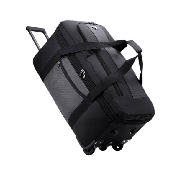 説明:[高品質素材]: このトラベルダッフルバッグは高品質のオックスフォード布で作られており.丈夫で耐摩耗性があり.防水性があり.長期間の使用を保証します. [大容量]: このキャスター付きスーツケースは.複数のコンパートメントと滑らかなジ...