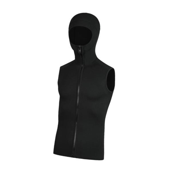 説明:[熱断熱材:この3mmウェットスーツの上部は.優れた熱断熱材を提供し.水中で暖かく保つことを保証します.ネオプレンとナイロンの布材料で作られた.冷水活動に最適です > bersatile汎用使用]:ネオプレンウェットスーツフード...