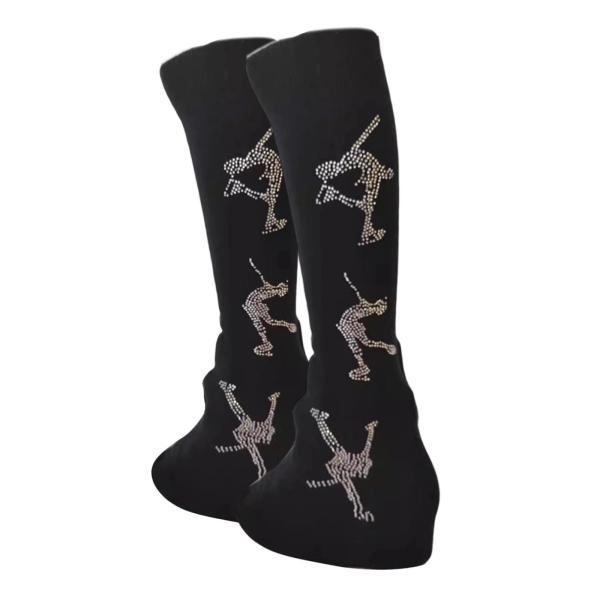 説明:[スケーター向けにデザイン]: このアイススケートソックスはスケーター向けに特別に作られており.寒い天候やスケート中に足を快適に保ちます. [装着簡単]: このレッグウォーマーは着脱が簡単で.あらゆるアクティビティで動きやすさを快適に...