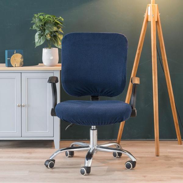 説明:取り外し可能な伸縮性ストレッチチェアカバー.ほとんどのオフィスコンピュータチェアにすっきりとした見た目を提供します.ポリエステルスパンデックス製で.柔らかく快適で.洗濯機で洗え.お手入れが簡単です.ユニバーサルスプリットデザインの椅子...