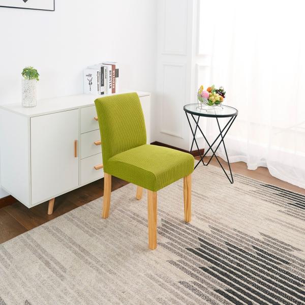 説明:高品質弾性ストレッチローショートバックチェアシートカバーバースツールスリップカバーポリエステルスパンデックス、優れた伸縮性、洗濯機で洗え、掃除してインストールするためのeash 椅子のサイズに合うように伸縮できます：背の高さ38-48...