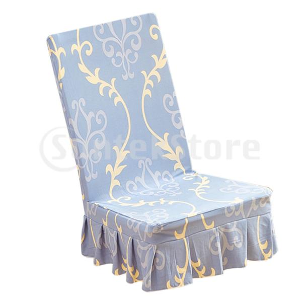 説明:スタイル：花柄ドレープ付きフローラルスタイルチェアカバー - ダイニングルーム、ホーム、ウェディング、パーティー、レセプションルーム、プロ用、レストランなどの椅子の設置と装飾が簡単材料：高品質のポリエステル布製 - 伸縮性、伸縮性、耐...