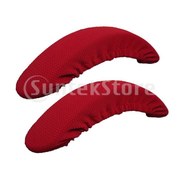 説明:優れたチェアアームプロテクター、破損した肘掛けをカバー、肘掛けのパッドを保護、プロの外観がより便利に丈夫なポリエステル生地と伸縮性のあるコードで作られています。椅子の腕カバーは12から19.6インチまで伸縮できますオフィスの回転椅子、...