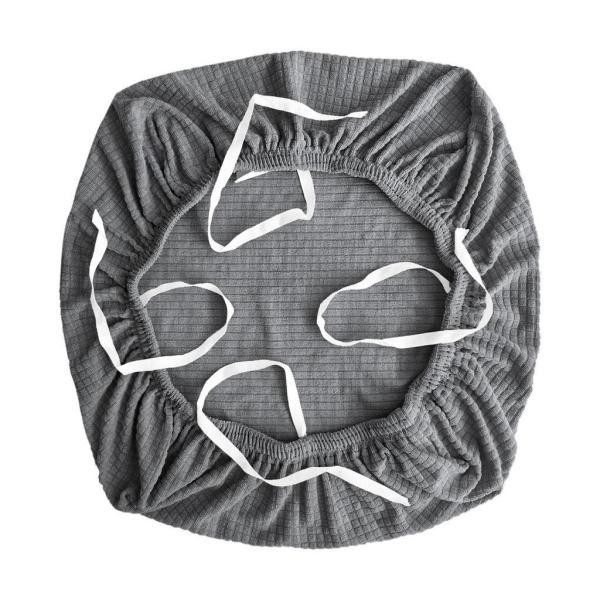 説明:伸縮性のある素材---長さと幅が38-52cm / 14.96-20.47インチ以内の椅子に合うように伸ばすことができます.簡単な取り付け---シートの上にそっと滑らせるだけです.伸縮性のあるエッジが安定してしっかりと収納され.デスク...