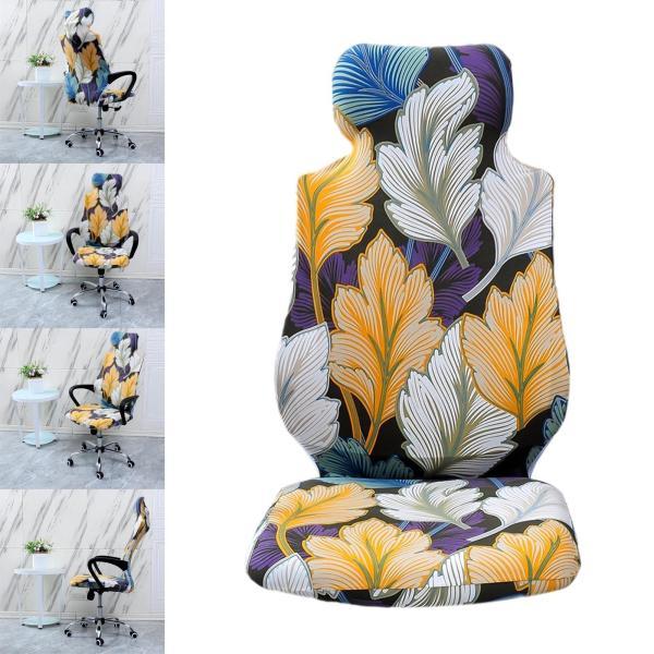 説明:取り外し可能な伸縮性のあるストレッチチェアカバーは.ほとんどのオフィスコンピュータゲームのボスチェアに素敵な新鮮な外観を提供します.ポリエステル製で.柔らかく快適で.洗濯機で洗え.お手入れも簡単です.ユニバーサルスプリットデザインチェ...