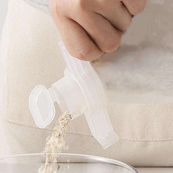 仕様:素材:PPカラー:ホワイトサイズチャート:サイズ:11x6x3.4cm / 4.33x2.36x1.34inchパッケージに含まれるもの: 1ピースフードシーリングクリップ...