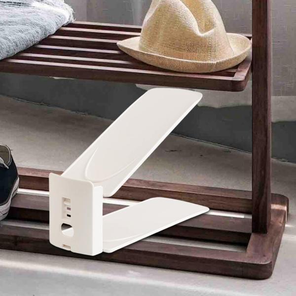 説明:素材: 靴屋のディスプレイ スタンドは.耐久性のある PP 素材で作られています.デザイン:2段デザインのシューズスタンド.調節可能.用途: サンダルディスプレイスタンドはシンプルなデザインで.靴/サンダル/ハイヒール/レザーをディス...