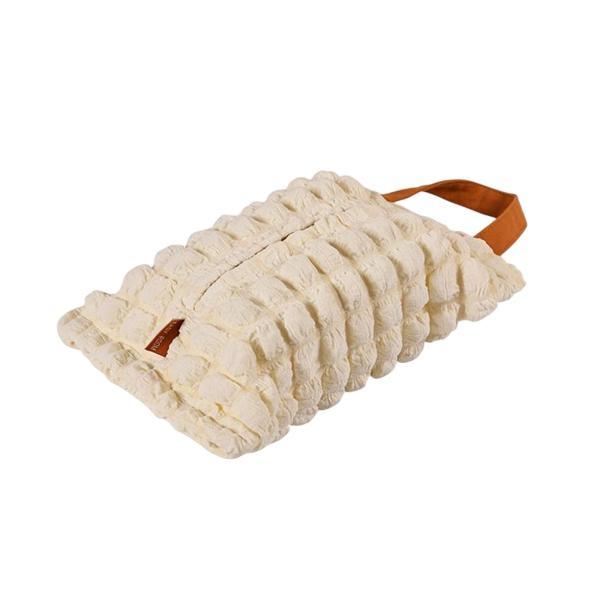 説明:クリエイティブなティッシュボックス:耐久性のあるポリエステル素材で作られたティッシュペーパーボックスカバー.フェイシャル ティッシュ ボックス ホルダー: この装飾的なティッシュ ボックス ホルダーには.開いた状態でティッシュを所定の...