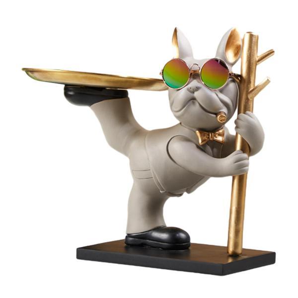 説明:[ユニークなデザイン]:デスクトップオーナメントはクールでクリエイティブなブルドッグの形で.シンプルで寛大で.繊細なディテールがあり.鮮やかで興味深いです.安定した拡大ベース.移動や落下が容易ではありません.[耐久性のある素材]: ブ...