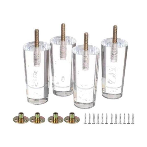 説明:[素材]: キャビネットの脚は高級アクリル素材でできており.硬度が高く.耐摩耗性があり.壊れたり変形しにくく.頑丈で実用的です[取り付け簡単]: 取り付けアクセサリー付きキャビネットサポート脚.取り付けが簡単.安定していてしっかりして...