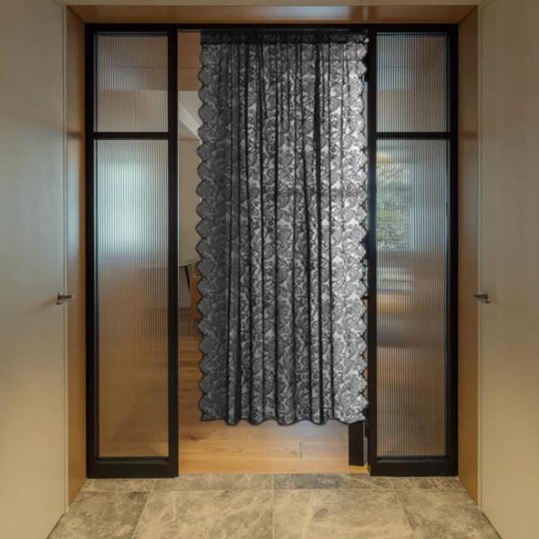 説明:[エレガントなデザイン]: スタイリッシュでエレガントなデザインと農家風のデザインが特徴のこのレースチュールカーテンは.ご自宅のインテリアに自然にマッチします. [高品質素材]: 高品質のポリエステルで作られたこのカントリーフローラル...