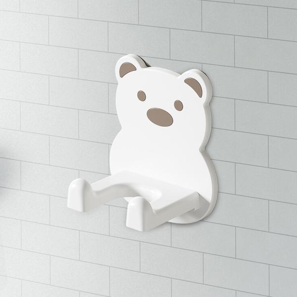 説明:[魅力的なデザイン]: この壁掛け式ヘアドライヤーホルダーは愛らしいクマが特徴で.バスルームの装飾に楽しい雰囲気を添えると同時に.ヘアドライヤーを便利に収納できます. [取り付け簡単]: 強力な粘着剤付きのこのヘアドライヤーハンガーは...