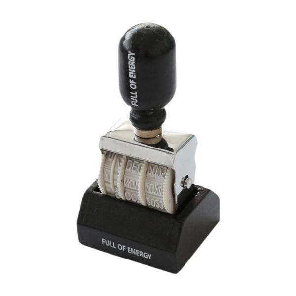 説明:[ローラーズスタンプ]: このスタンプは便利なローラーノブデザインが特徴で.ヴィンテージの日付消印で簡単かつ効率的にスタンプできます. [素材]: 木と金属で作られたこの日付スタンプは.使用中に耐久性と快適なグリップを保証します. [...