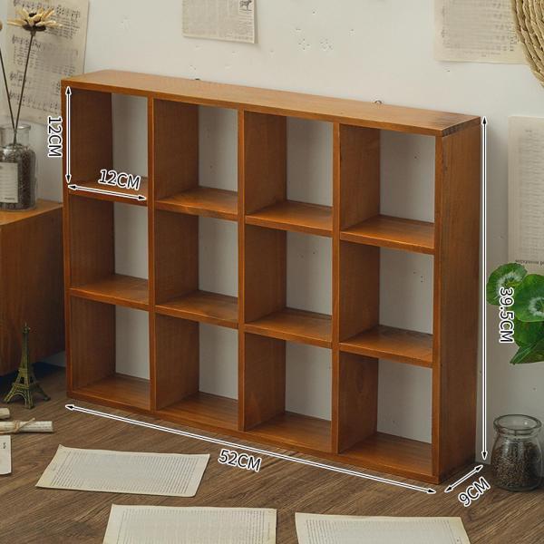 説明:[製品サイズ]: 12個のコンパートメントを備えたシャドーボックスディスプレイシェルフ.全体: 52cmx9cmx39.5cm/20.47インチx3.54インチx15.55インチ.各グリッド: 12cmx12cm/4.72インチx4....