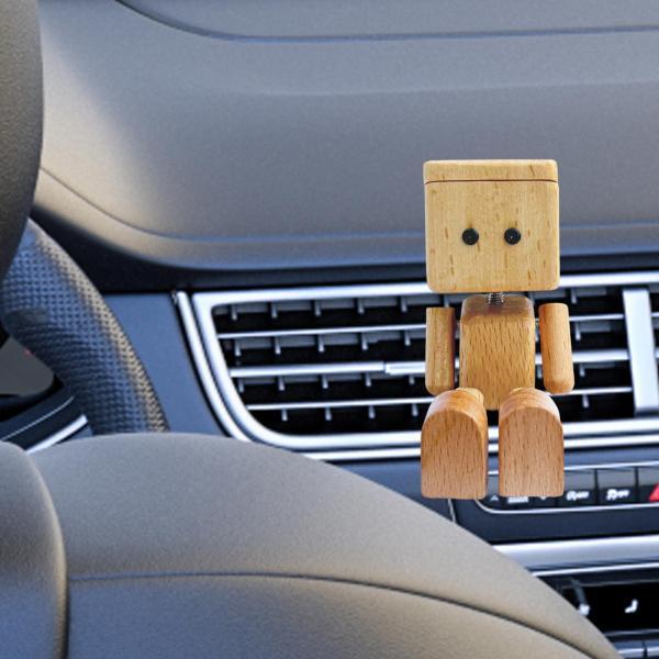 説明:[車の装飾]: 車のダッシュボードの装飾.揺れる足の木製人形.精巧な仕上がりで.魅力的で愛らしく.車の内装アクセサリーに最適です. [品質]: ダッシュボード揺れフィギュア工芸品は高級木材で作られており.頑丈で耐摩耗性があり.素晴らし...