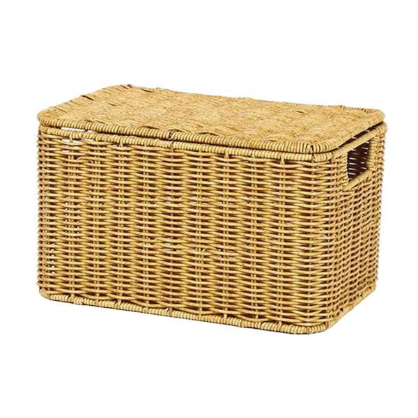 説明:[多用途収納]編みかごは雑貨.書類.おもちゃを整理するのに最適で.スペースをきれいに保ちます. [手作り品質]収納バスケットは熟練の職人技で手編みされており.耐久性が向上し.見た目も魅力的です. [頑丈な構造]デスクトップ収納バスケッ...