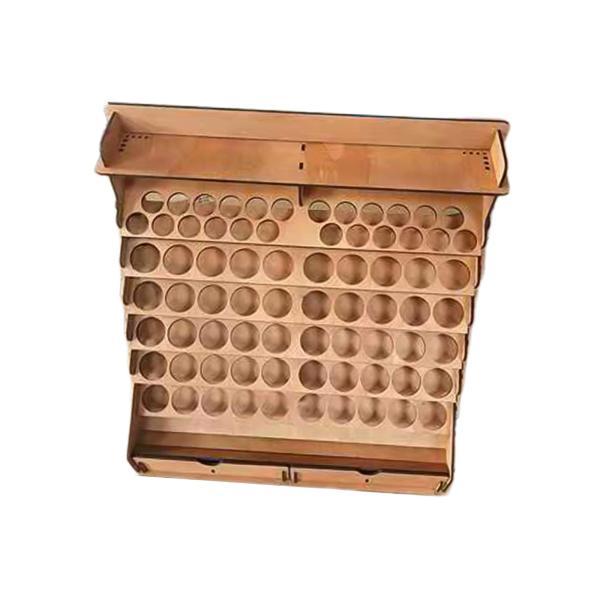 説明: [広々とした]この収納ラックは引き出し付きで大容量設計で.ペイント.マニキュア.エッセンシャルオイル.その他の小さなボトルを十分に収納でき.ワークスペースを整理整頓して散らからないようにします. [多用途]木製ペイントオーガナイザー...