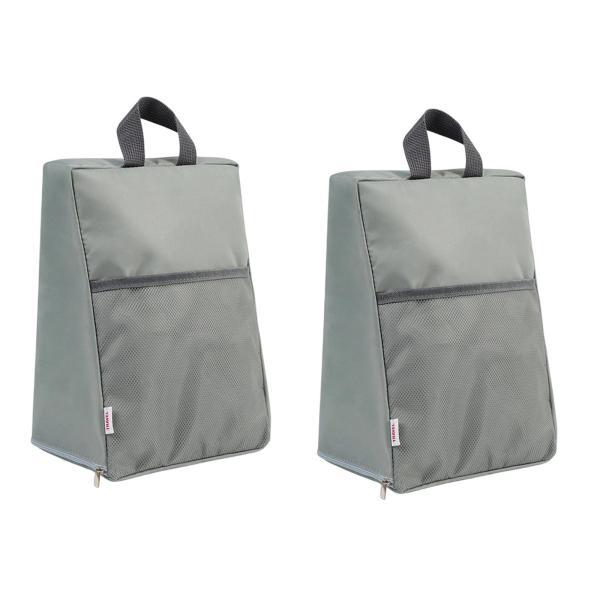 説明:[ユニバーサルフィット]スニーカー.ローファー.ゴルフシューズ.ダンスシューズ.トウシューズ.ブーツ.サンダル.ヒール.スリッパなど.ほとんどの日常履物を収納できるように設計されたシューズ収納バッグ.23cm x 13.5cm x 2...