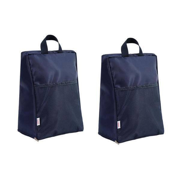 説明:[ユニバーサルフィット]スニーカー.ローファー.ゴルフシューズ.ダンスシューズ.トウシューズ.ブーツ.サンダル.ヒール.スリッパなど.ほとんどの日常履物を収納できるように設計されたシューズ収納バッグ.23cm x 13.5cm x 2...